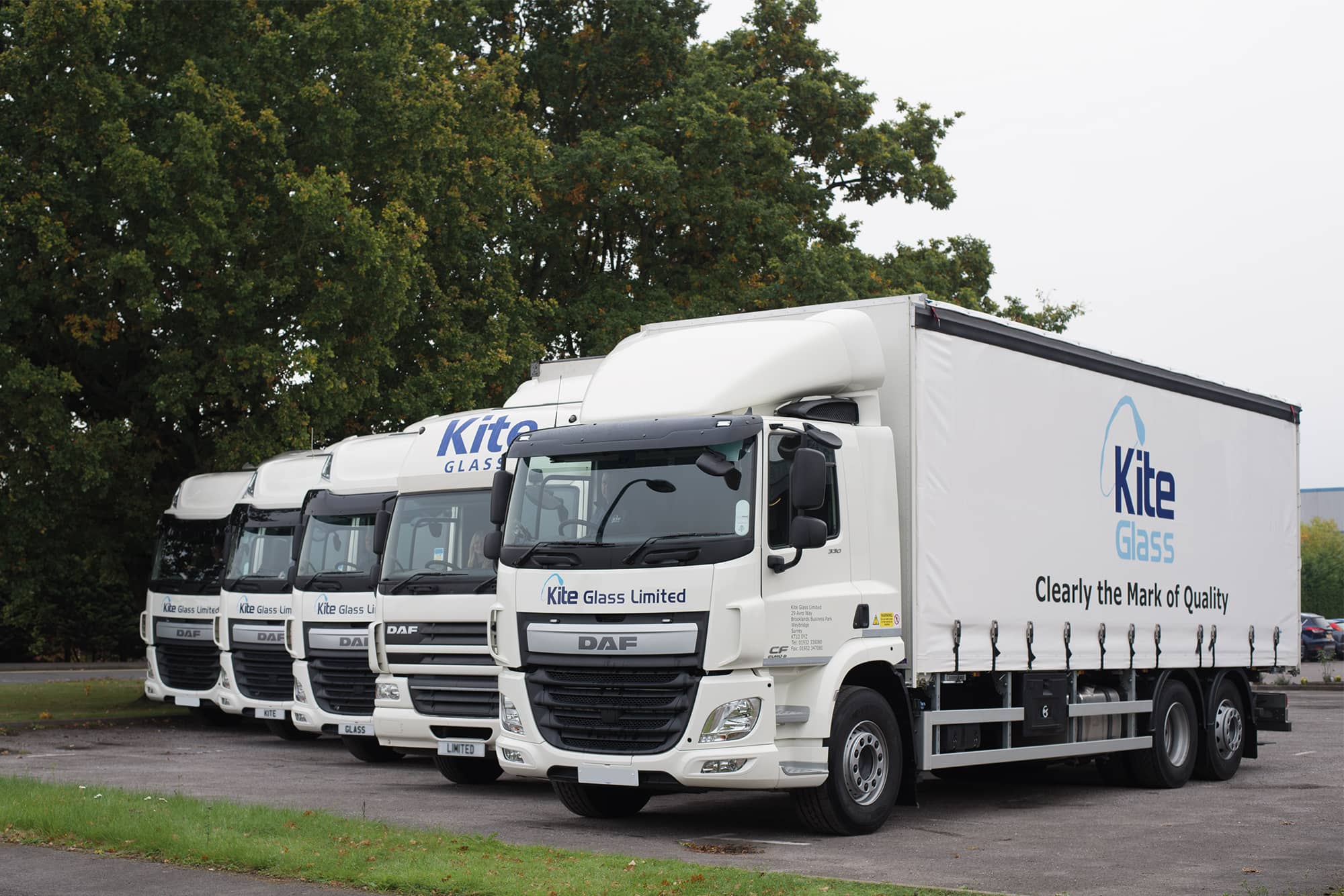 Kite Glass vehicles get a makeover! - Kite Glass