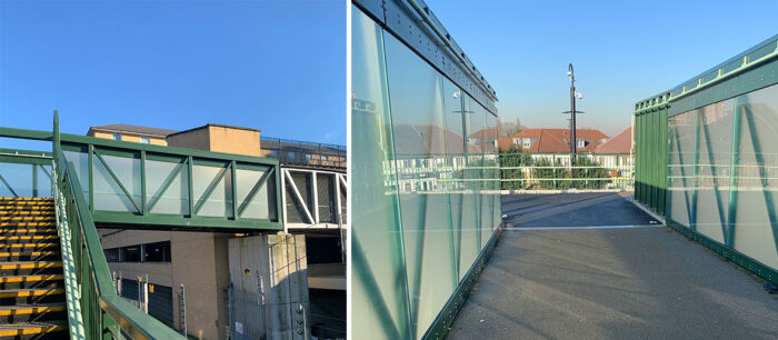 Feltham Railway Station Bridge - Kite Glass